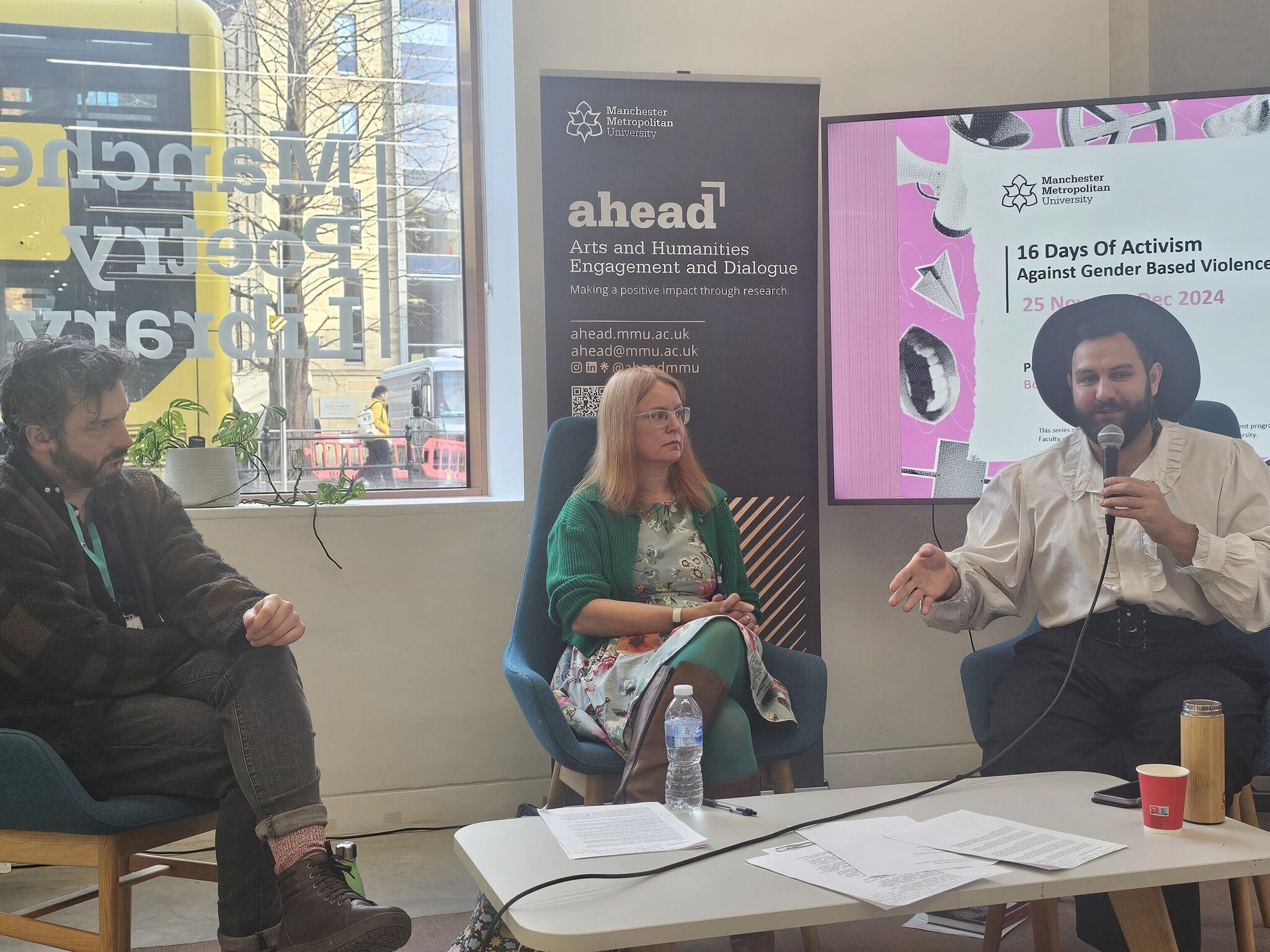 16 Days of Activism - Day 4: Dr Frazer Heritage and poet Caroline ...